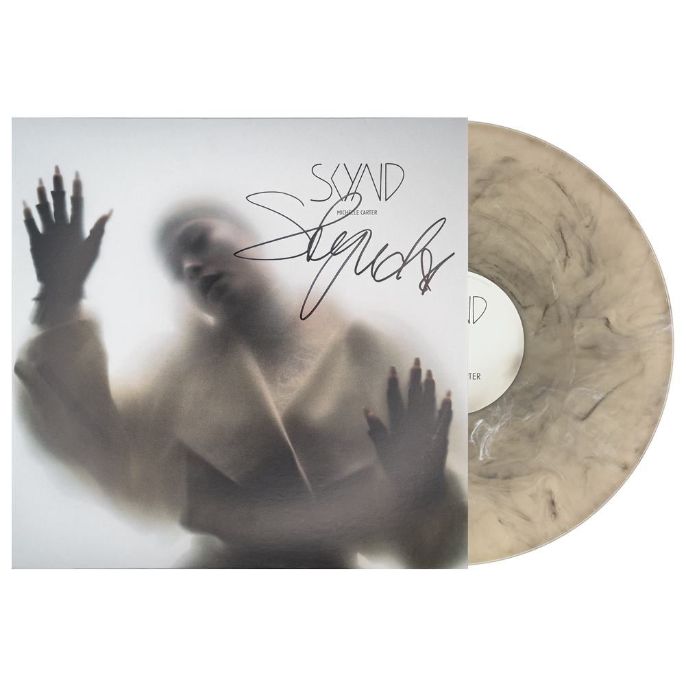 Official SKYND Merch - Michelle Carter Signed | Transparent Smoke Vinyl